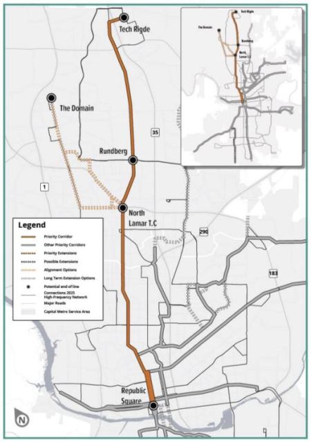 Austin transportation planning | _______________Austin Rail Now