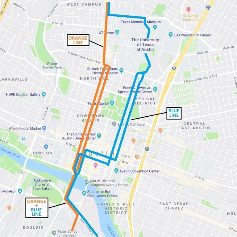 Austin transportation planning | _______________Austin Rail Now